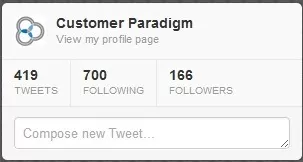 Twitter for business | Customer Paradigm | Social Media | Customer Paradigm