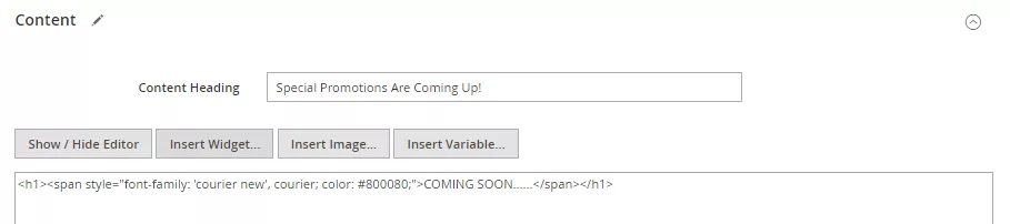 Magento 2: Creating Basic CMS Pages | Customer Paradigm