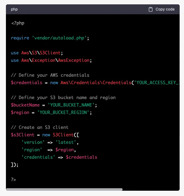 Use The AWS API System To Automatically Create An S3 Bucket | Customer Paradigm